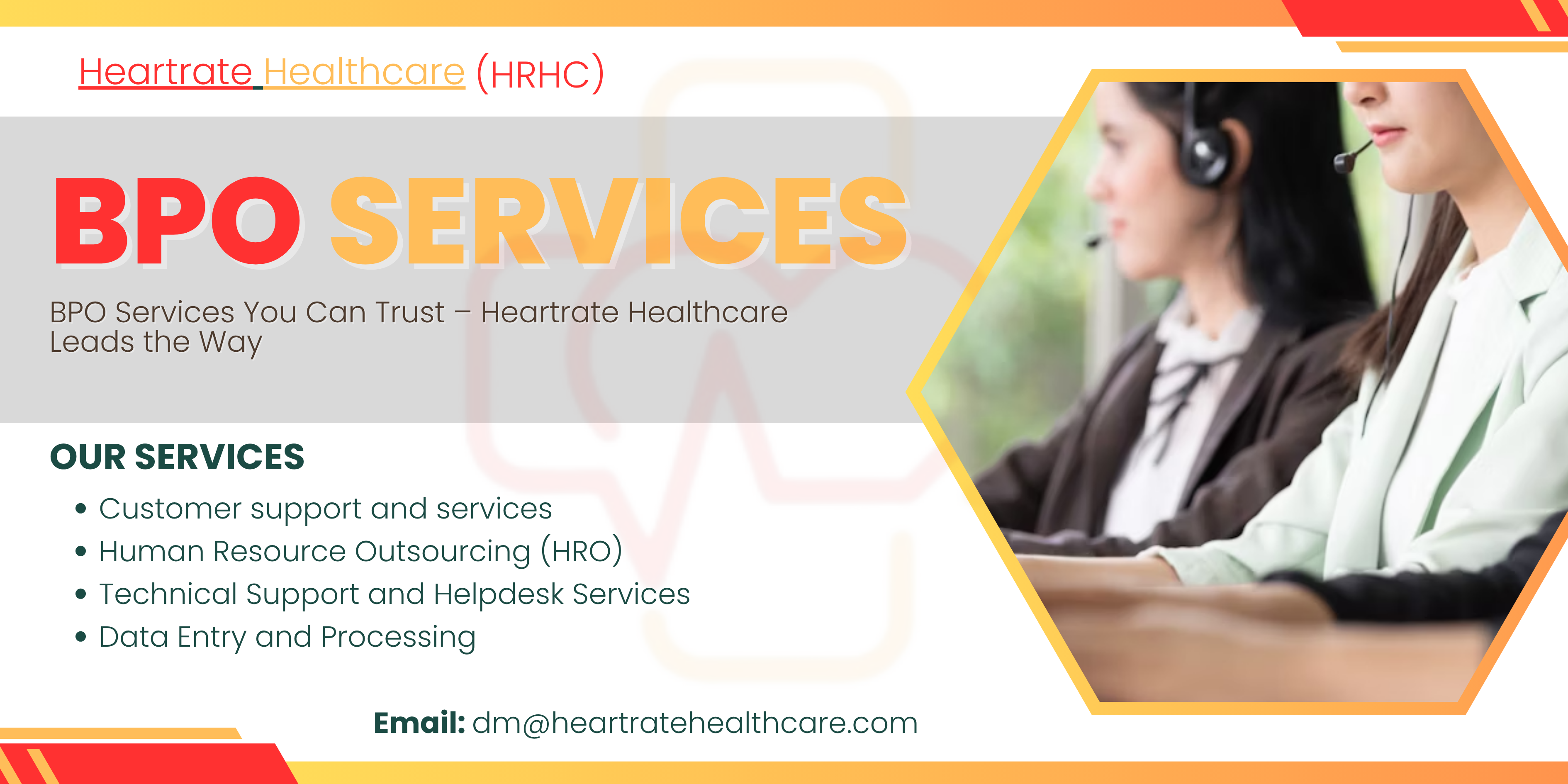 BPO Services You Can Trust | HRHC Leads the Way